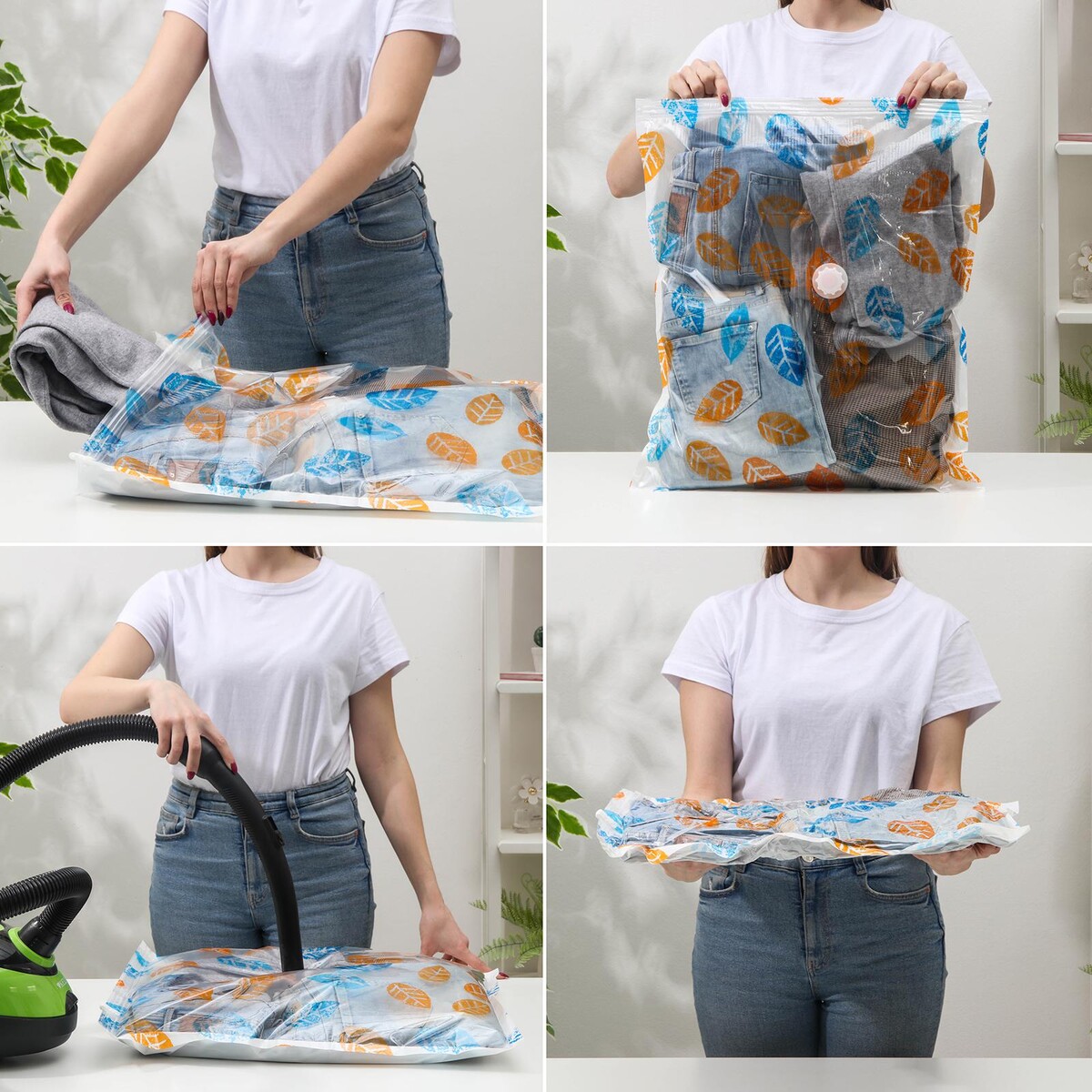 Вакуумный пакет для хранения вещей No brand 01205675: купить за 160 руб ...
